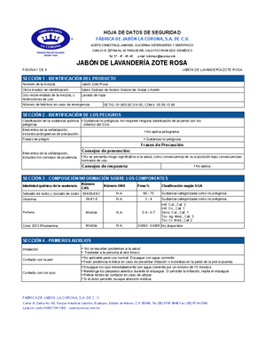 Gas Butano-Propano Linmex - C1-P-03, Rev. HOJA DE DATOS DE SEGURIDAD ...