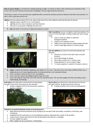 3. Scene Analysis Answers (1) - ‘Hunt for the Wilderpeople’: Chapter 1 ...