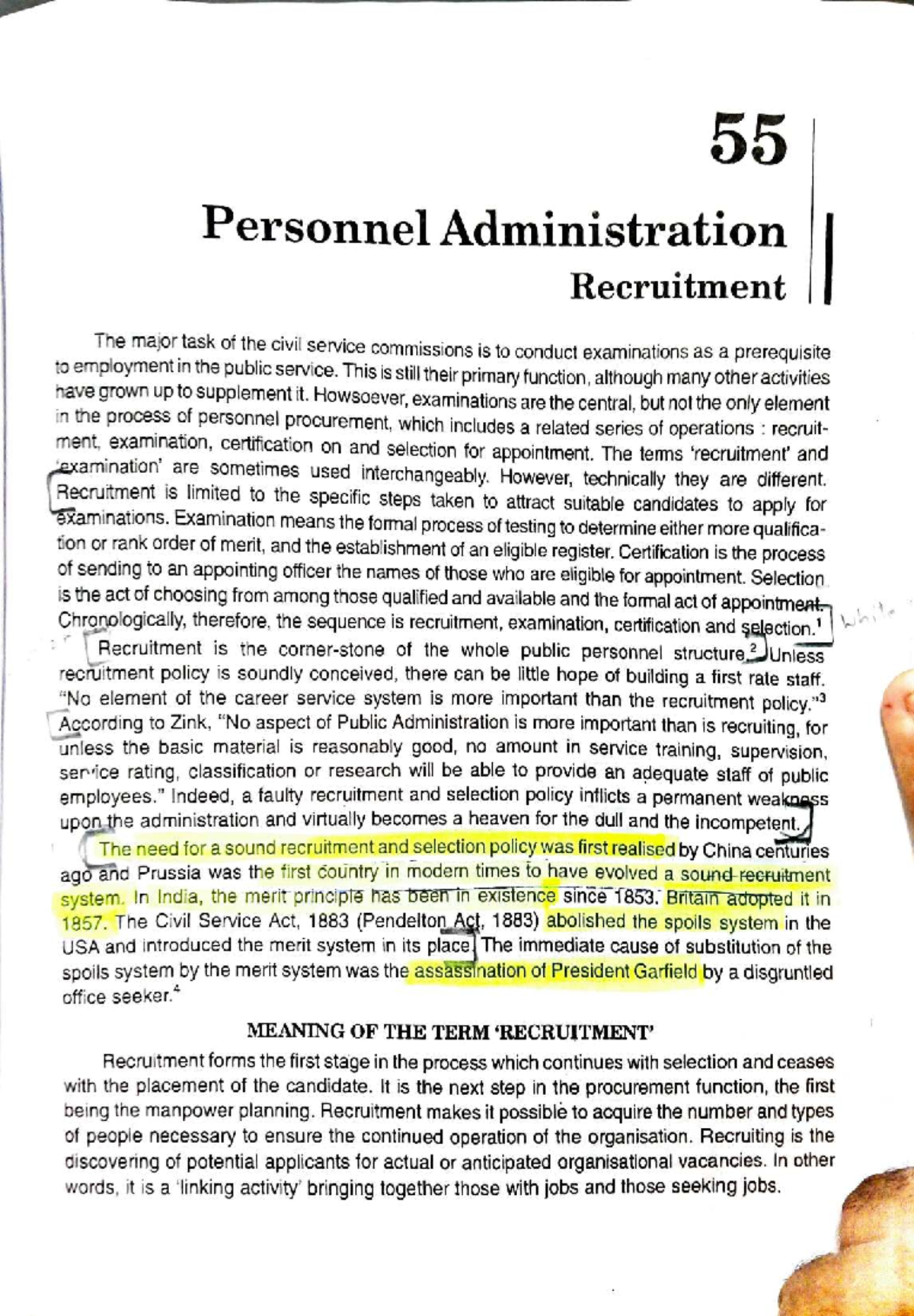 5354 Personnel Administration: Recruitment and Selection Processes ...