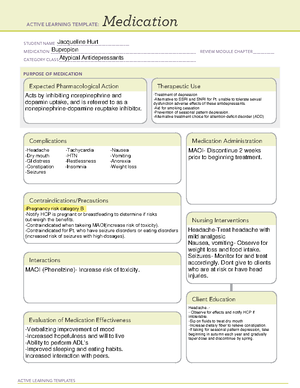 Famotidine ati template for pharmacology - ACTIVE LEARNING TEMPLATES ...