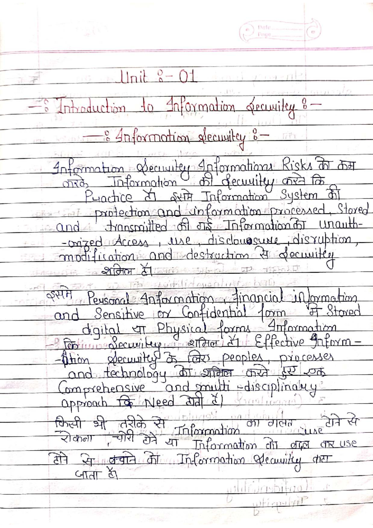 Information Security Overview: Key Concepts and Practices (IS101) - Studocu