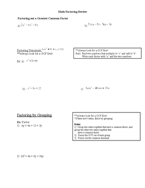 Factoring Special Cases Worksheet - Kuta Software - Infinite Algebra 1 ...