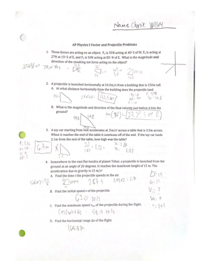 Study Notes - Determining The Resultant Vector - Determining The ...