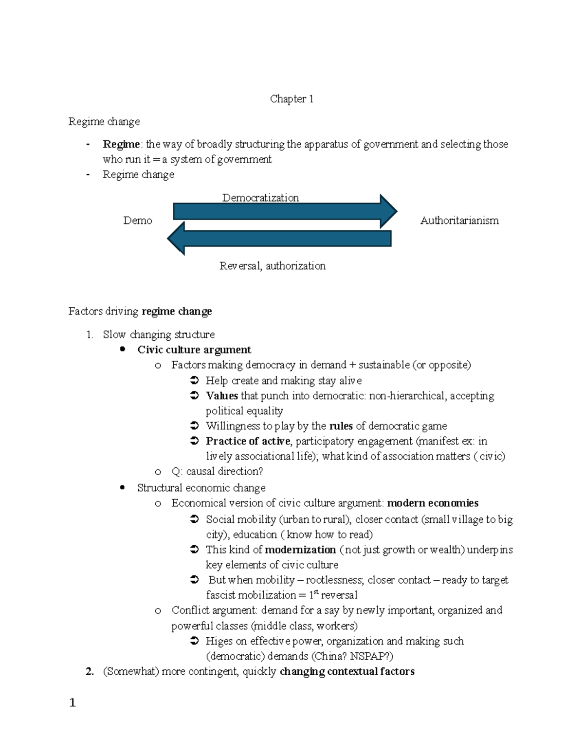 Revolutionary Change, Political Violence, and Governance: A Study ...