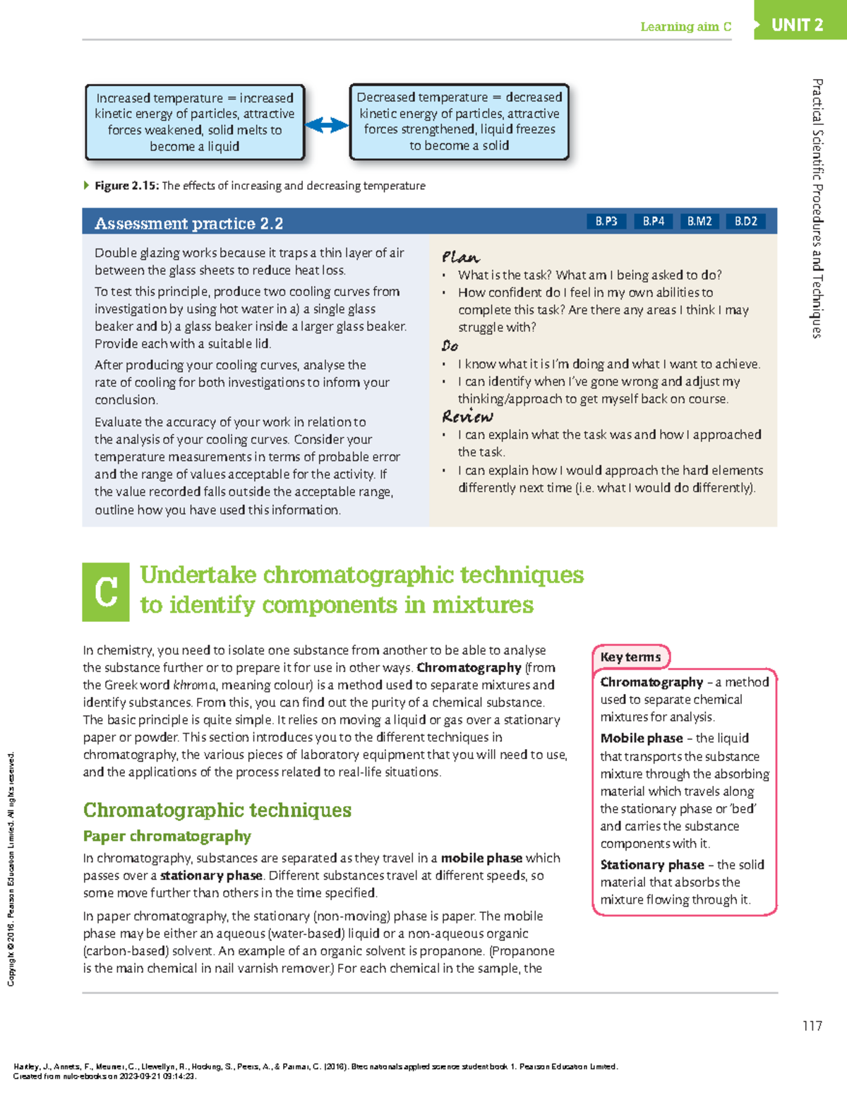 BTEC Nationals Applied Science Student Book 1 - Chapter 2: Practical ...