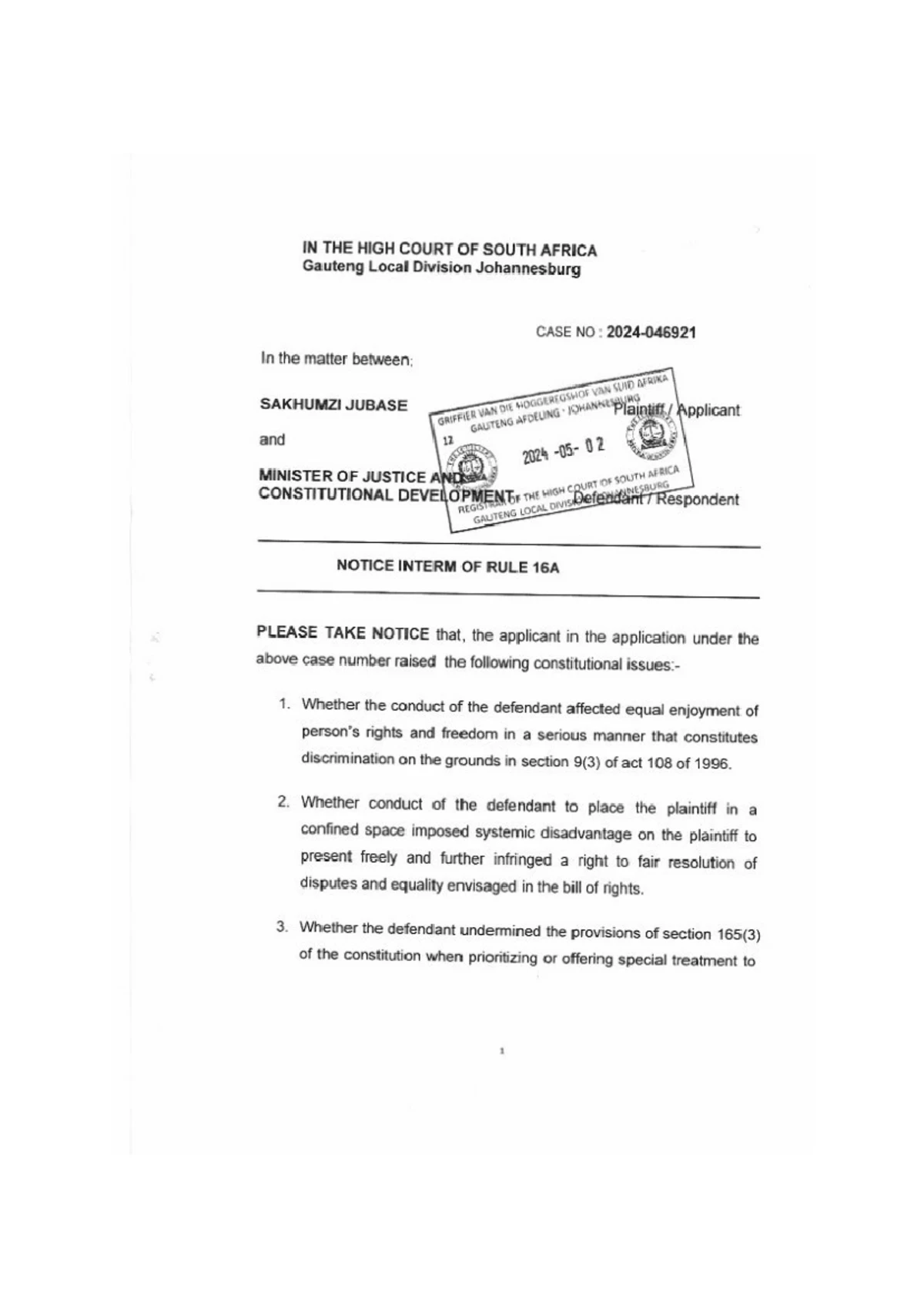 Model Constitution for NPO 240601 - Comprehensive Overview and ...