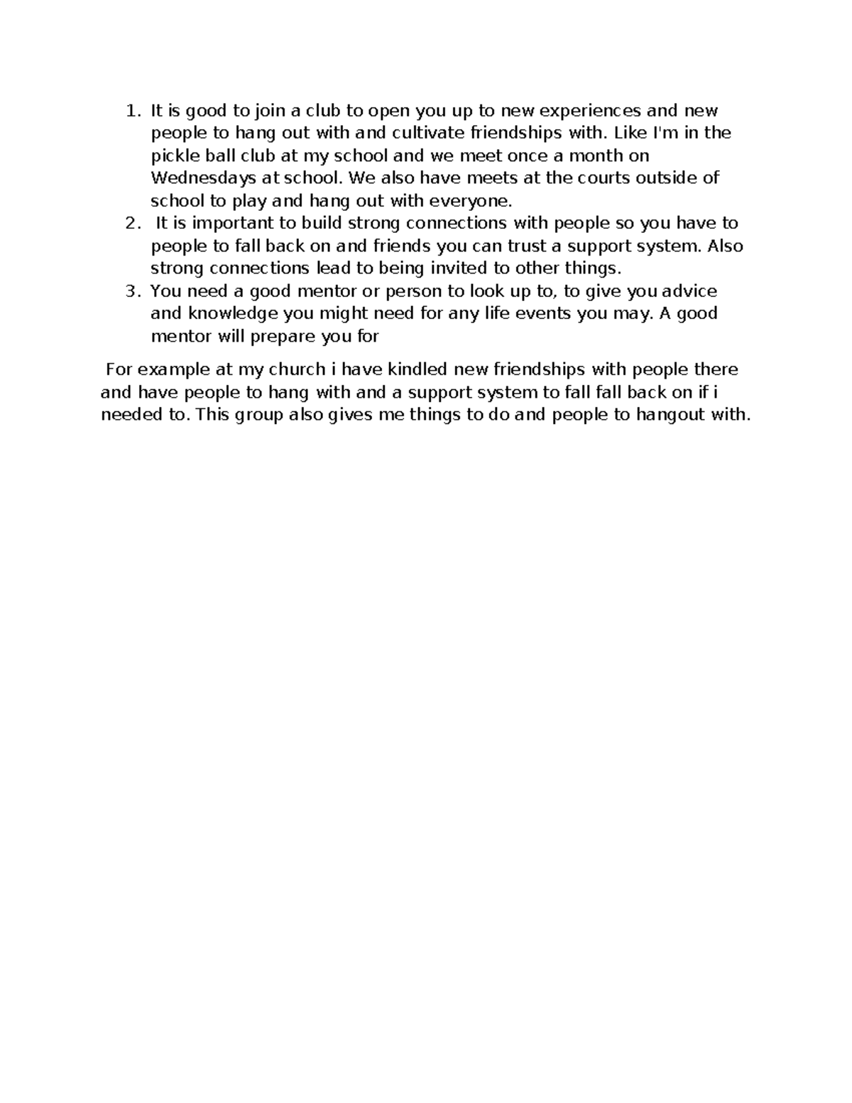 Exploring New Experiences Through Club Membership: A Personal ...