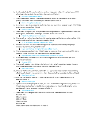 BUBBLEHE Mnemonic Postpartum Assessment - BUBBLEHED Assessment Handout ...