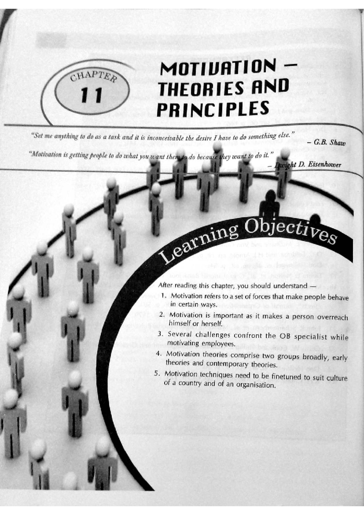 OB 3: Chapter 11 - Motivation Theories and Principles Notes - Studocu
