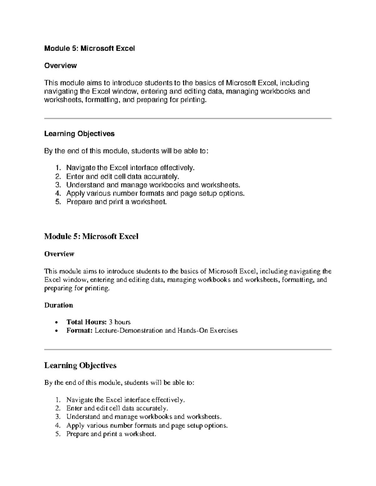 MS Excel Intro - Basics of Information Accounting System (Module 5) - Studocu