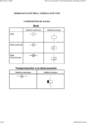 Norma DIN y ANSI: Simbología y Nomenclatura en Ingeniería Eléctrica ...