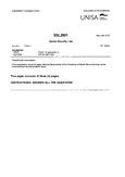 SSL2601 - Unisa - Social security law - Studocu