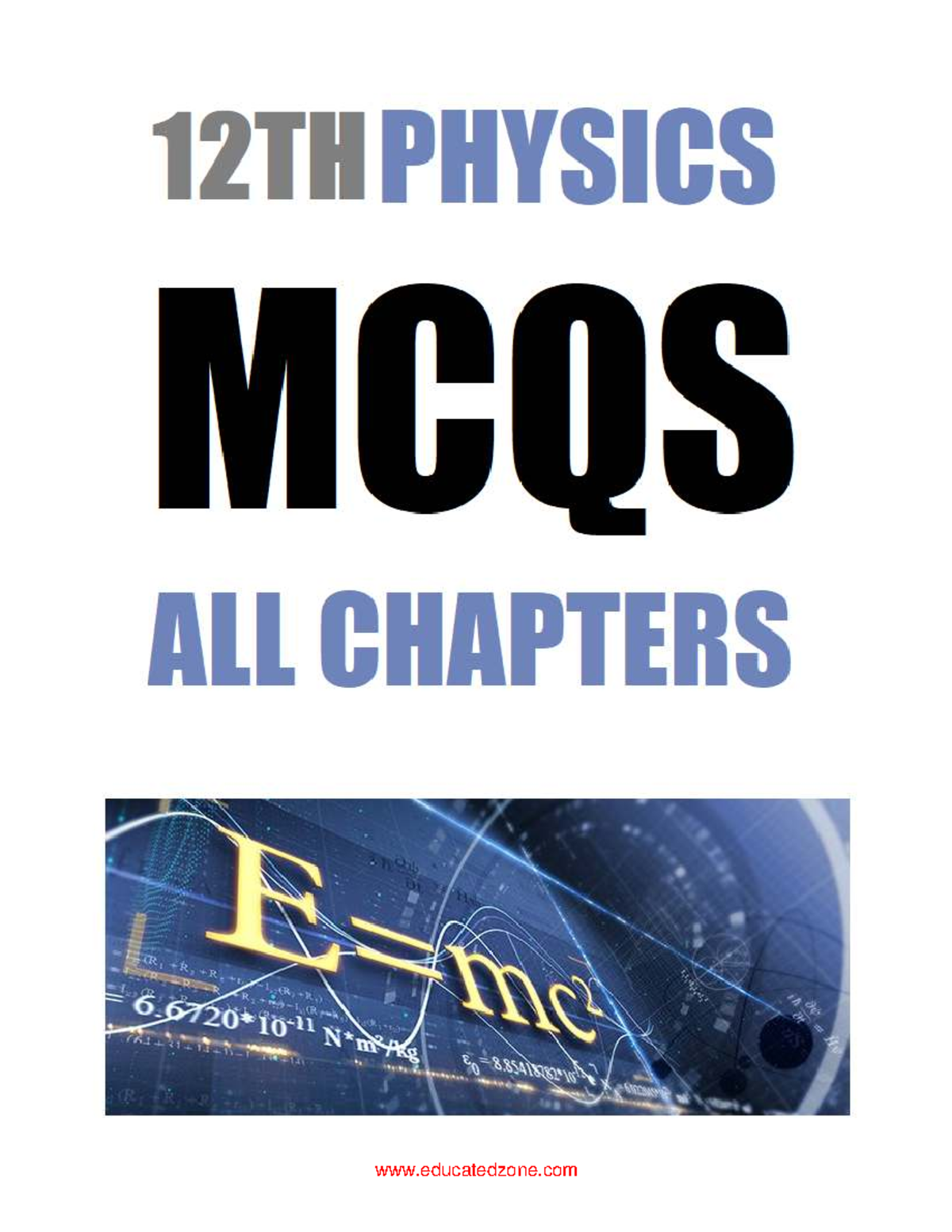 F.Sc. Physics (2nd Year) MCQs: Chapters 12-16 Review - Studocu