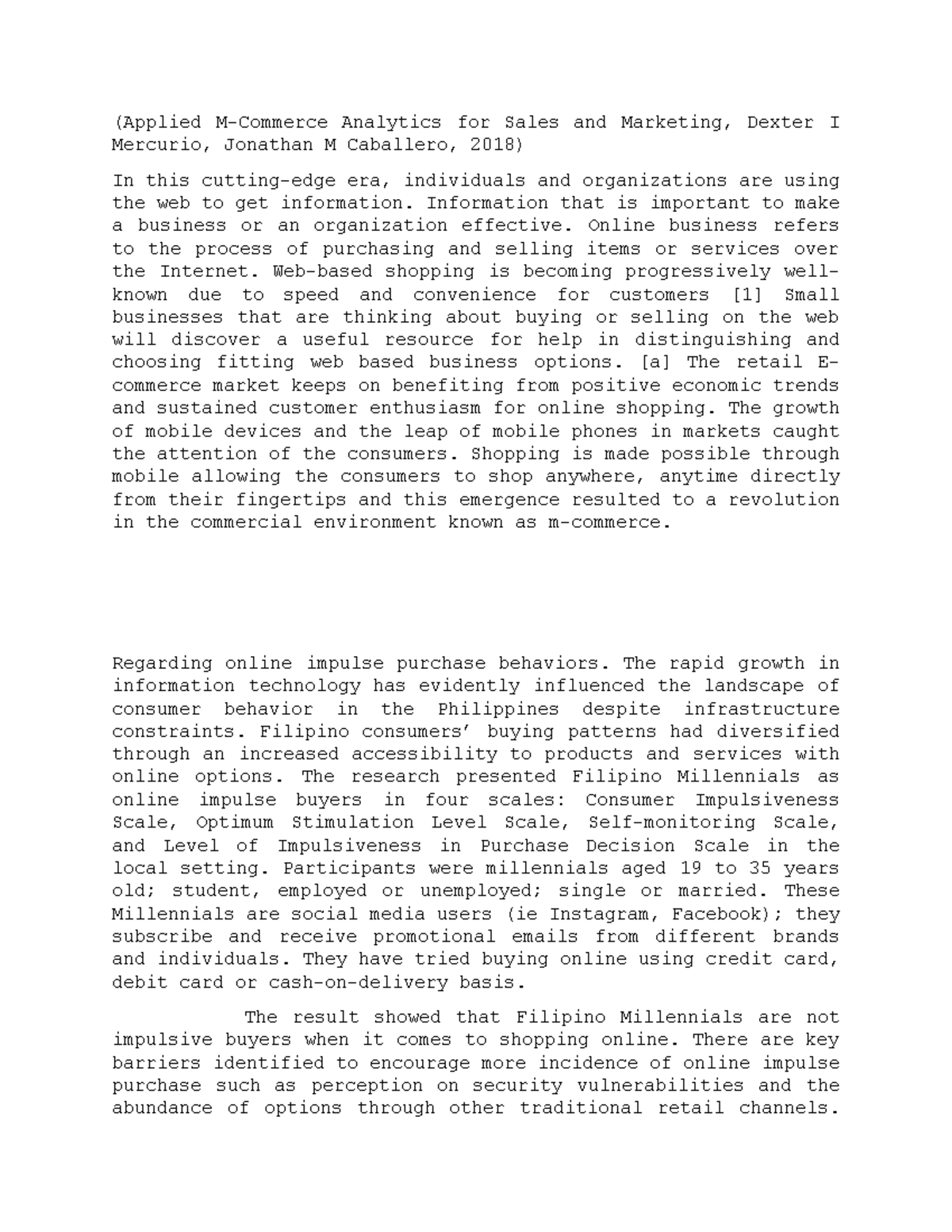 Rrl local - (Applied M-Commerce Analytics for Sales and Marketing ...