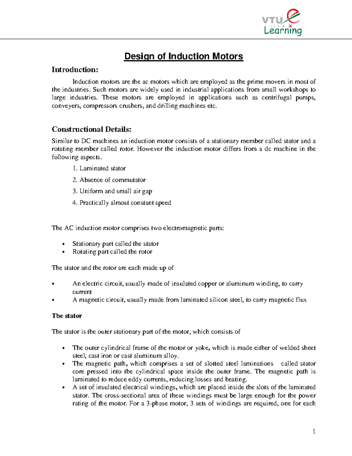 Design Considerations for 3-Phase Induction Motor: Key Insights and ...