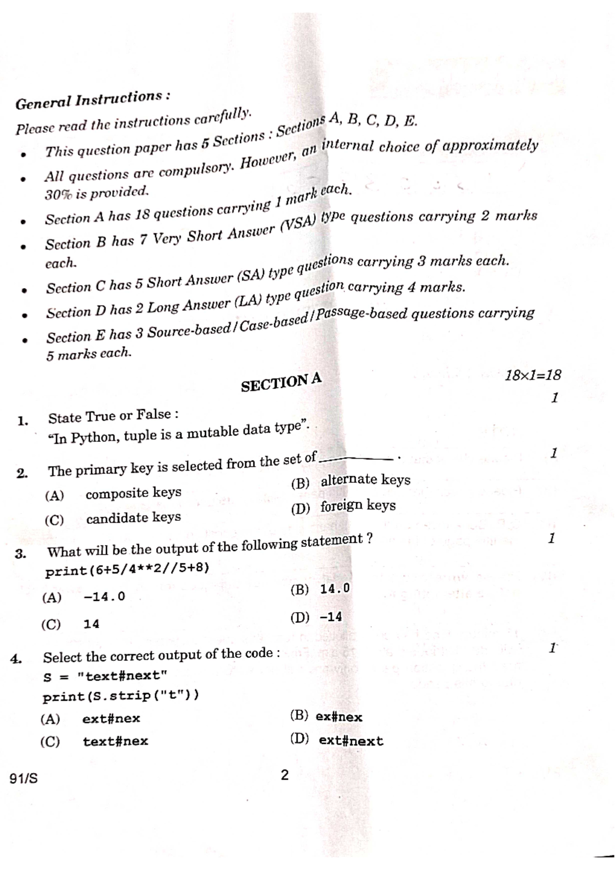 CS101: Python Programming Final Exam Instructions and Questions - Studocu