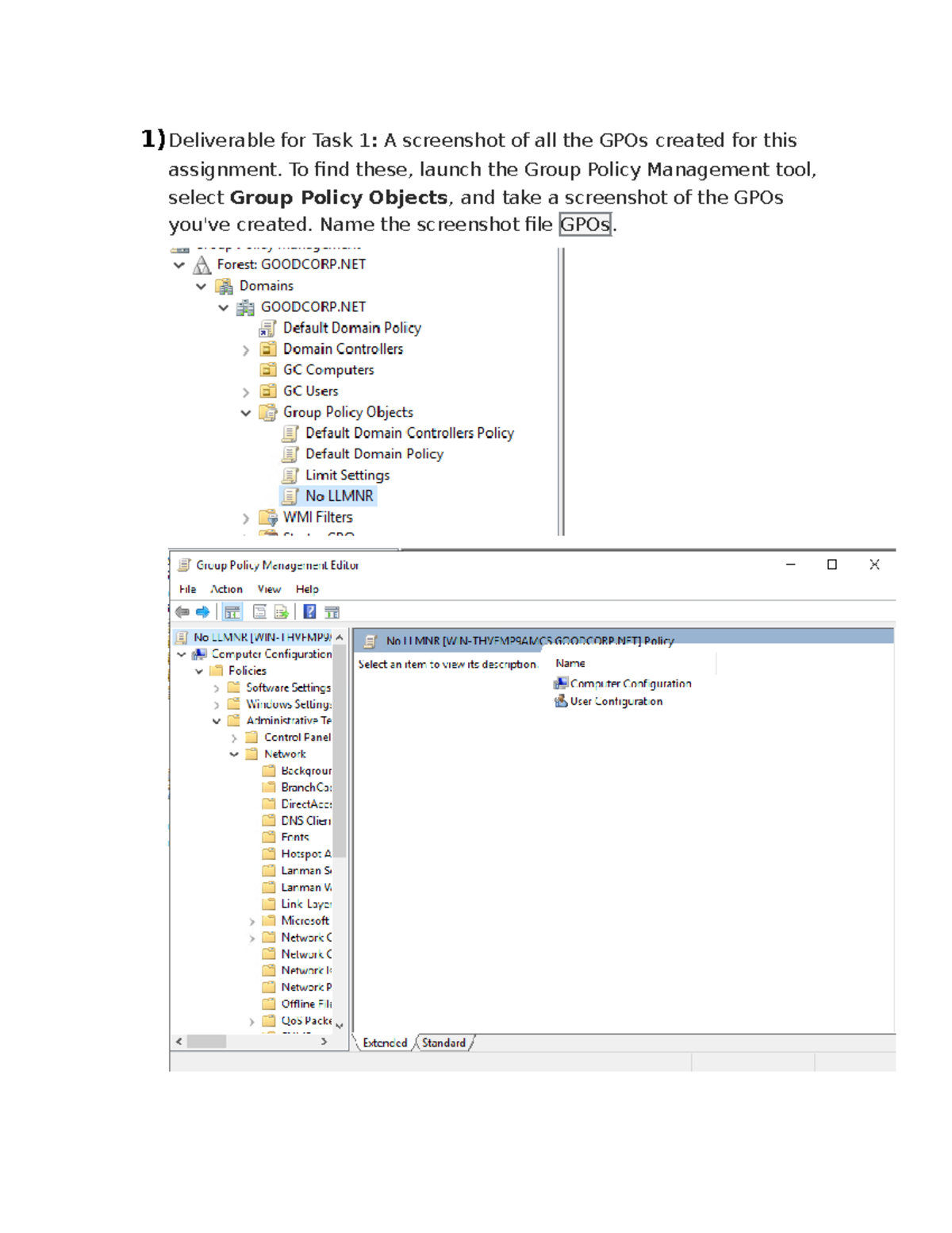 Angela Module 7 Challenge - 1)Deliverable for Task 1: A screenshot of ...