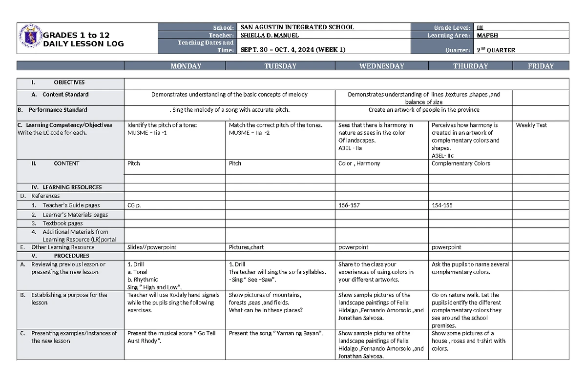 PIP san agustin mgs - this is a project initiative plan - ABC+ ...