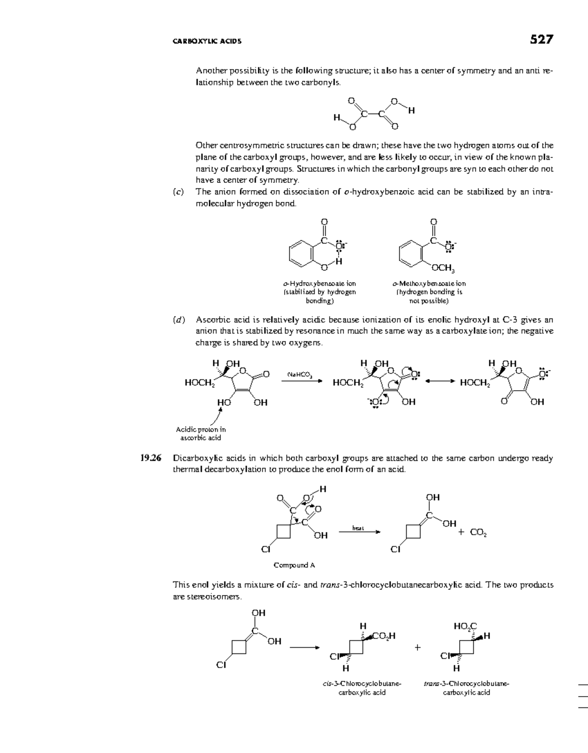 527 Organic Chemistry: Carboxylic Acids Overview (Solution Manual ...