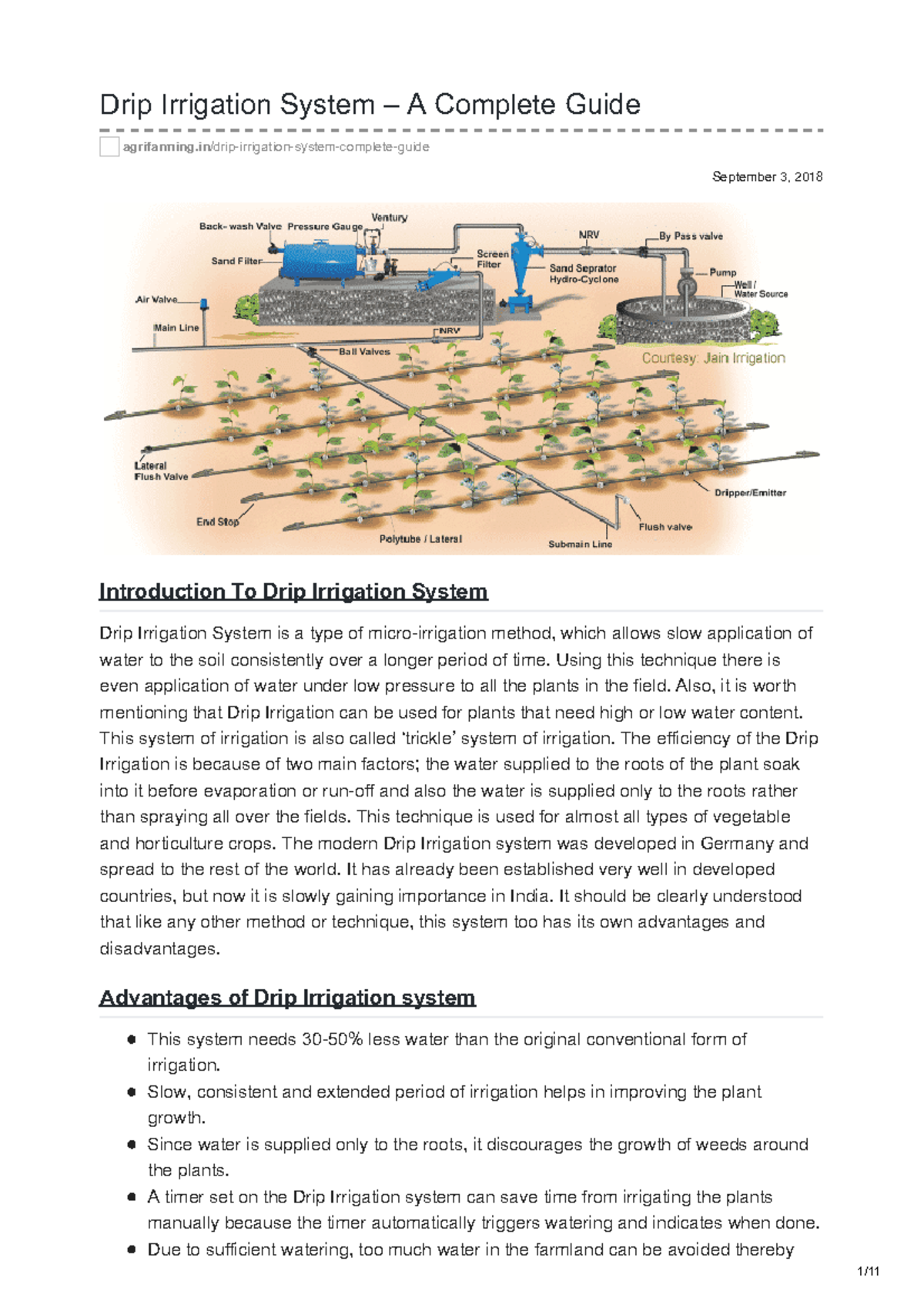 Complete Guide to Drip Irrigation Systems - Effective Water Management ...