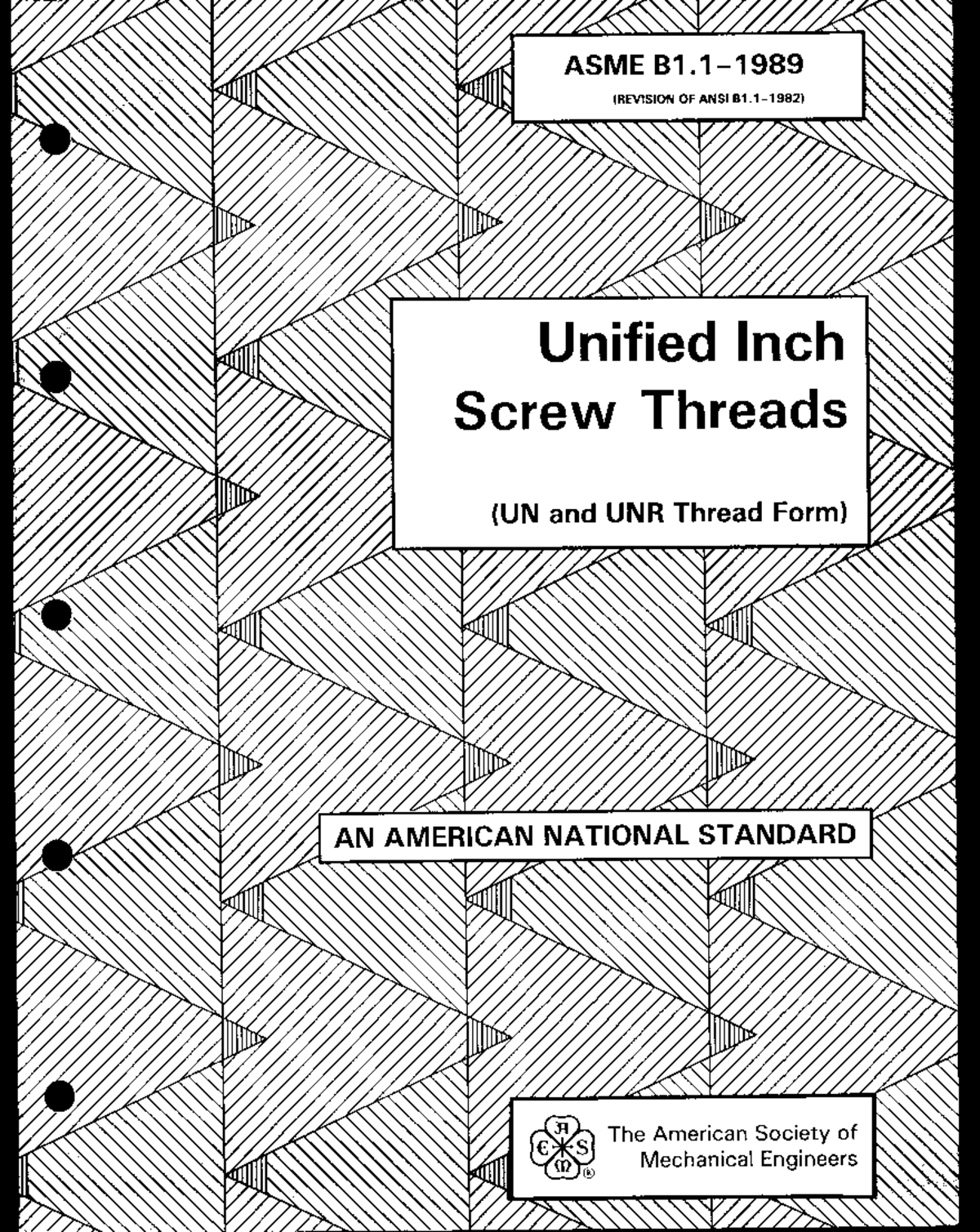 ASME B1.1 Standards Overview: Screw Threads Specifications and Norms ...