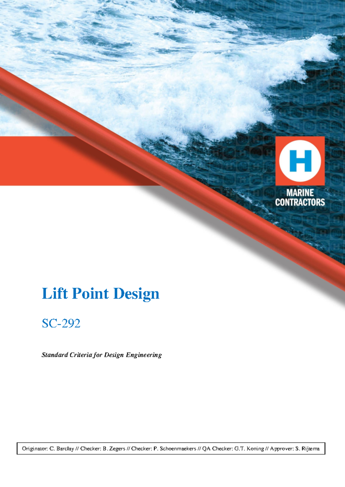 Lift Point Design Guidelines for SC-292 - C Standards - Studocu