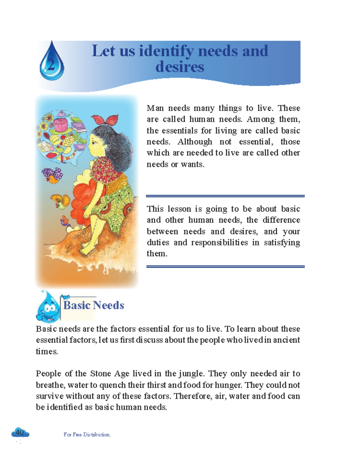 Lesson on Needs and Desires: Understanding Human Essentials - Studocu