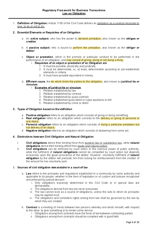 (2023) RFBT Reviewer - Revised Corporation CODE - REGULATORY FRAMEWORK ...