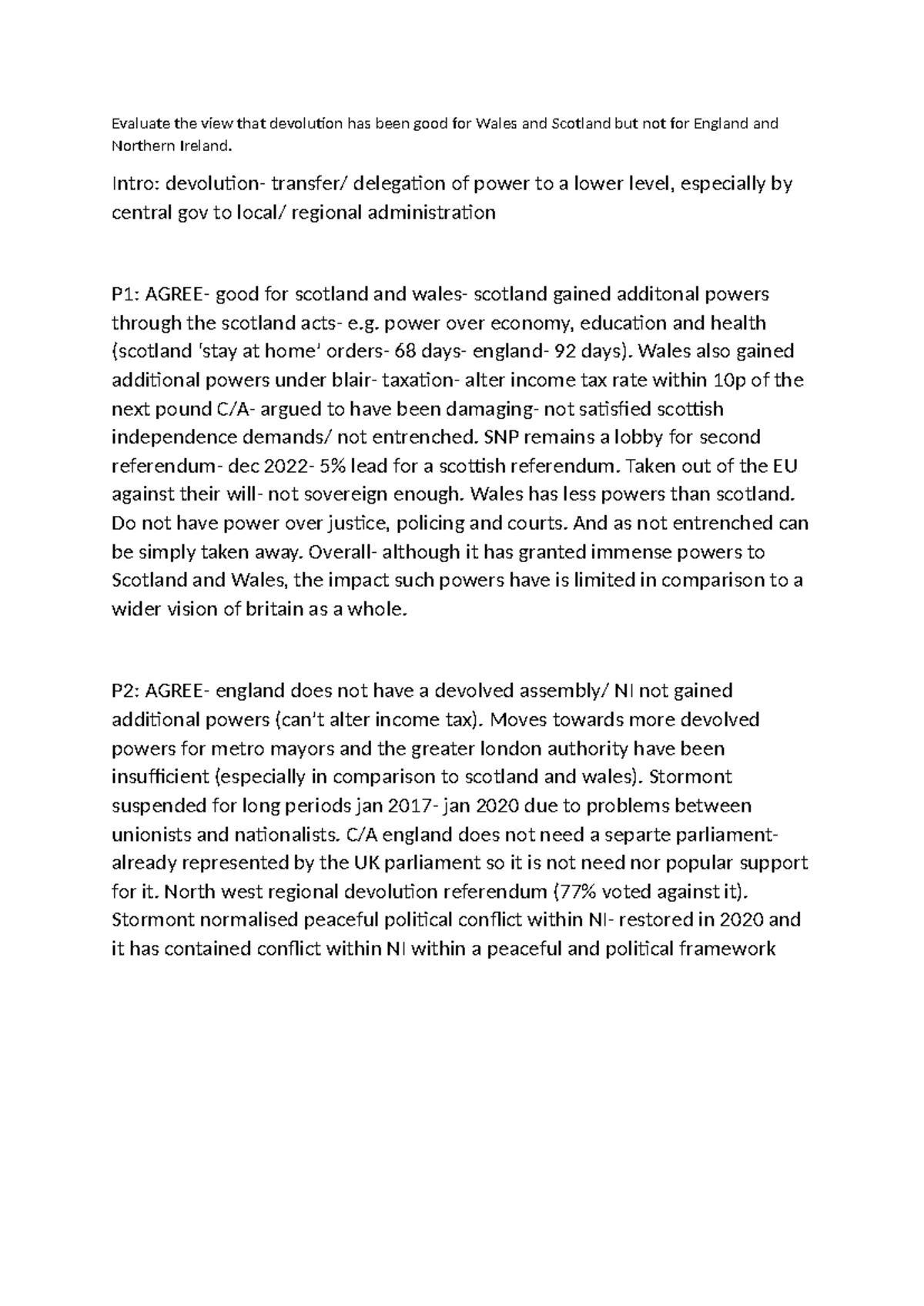 UK Politics - Pressure Group - ‘Evaluate the view that insider pressure groups are more ...