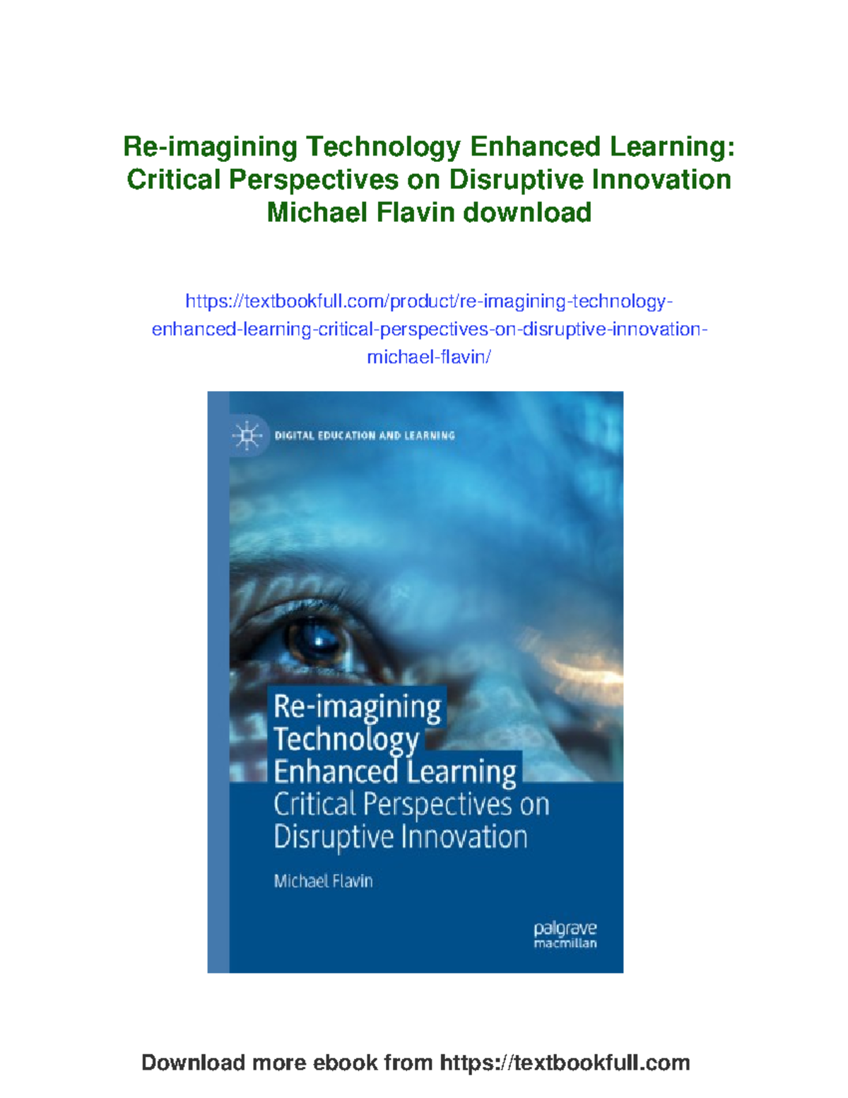 Critical Perspectives on Disruptive Innovation in TEL: Insights from ...
