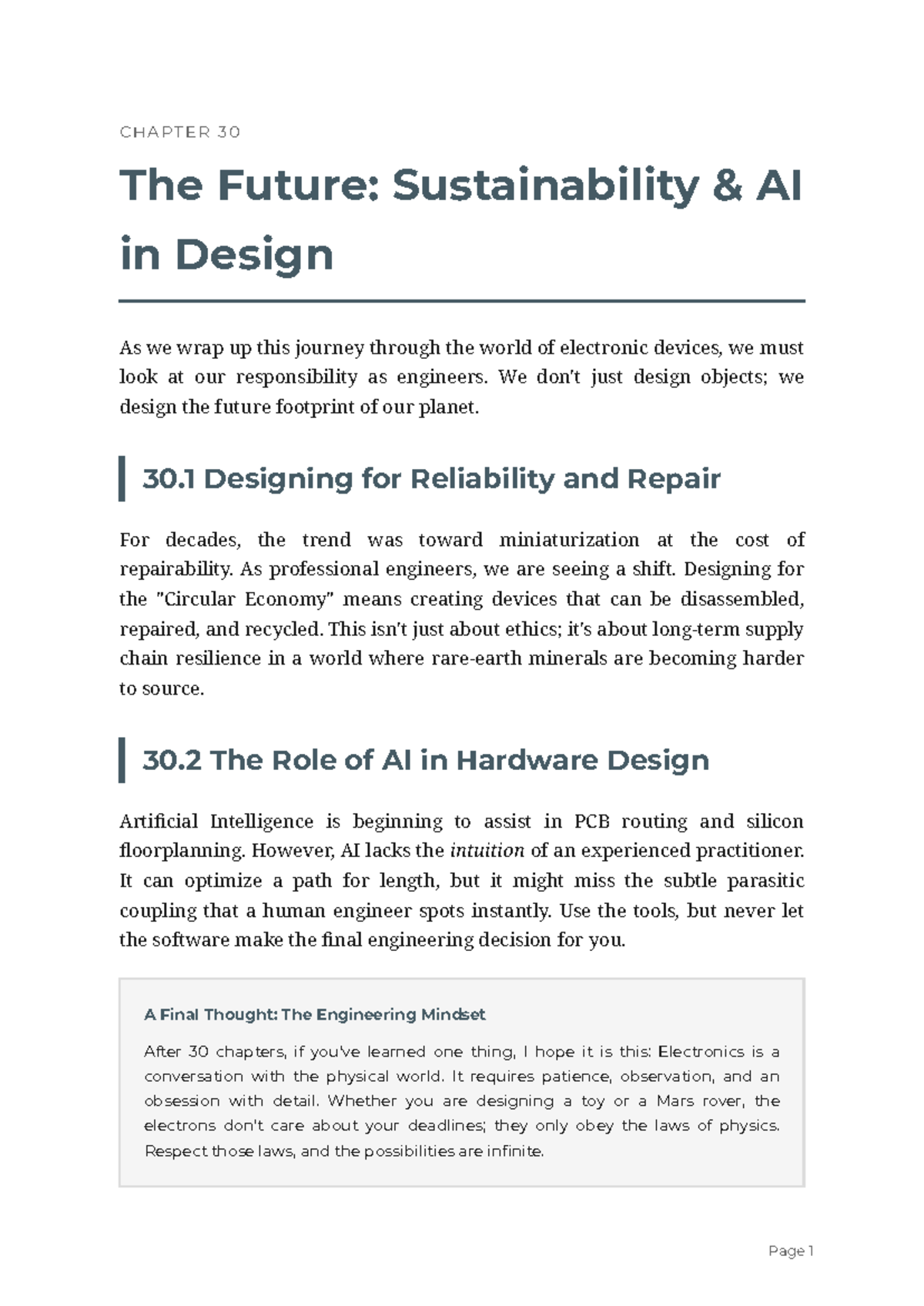 C H A P T E R 30: The Future of Sustainability & AI in Design - Studocu