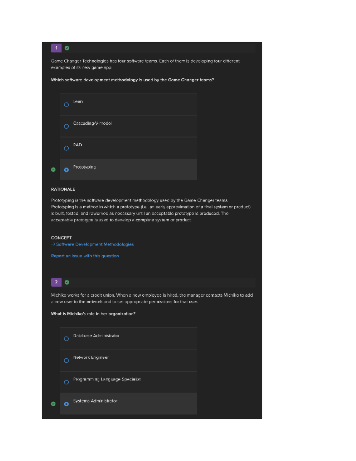 Sophia IT 101 Milestone 4 - Software Development Methodologies - Studocu