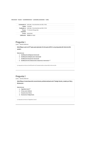 Examen final fundamentos TS - trabajo social - Studocu