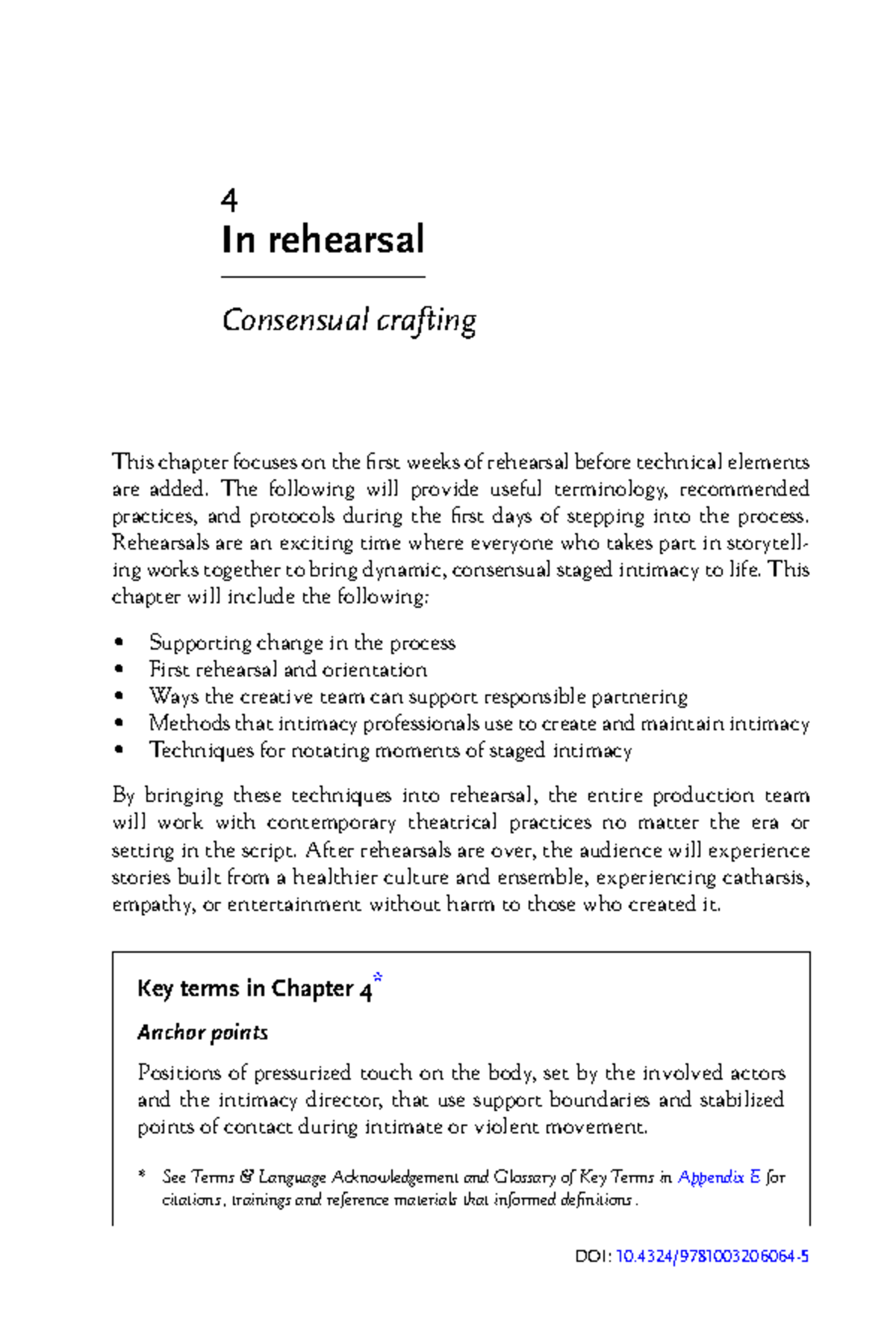 Supporting Staged Intimacy: Guidelines for Theatre Practitioners - DOI: 10/9781003206064- This ...