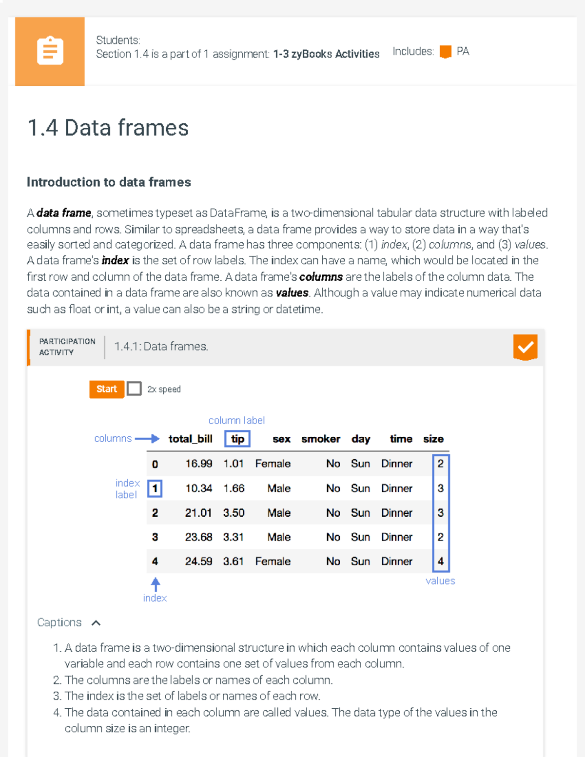 Section 1.4 - MAT 243 Applied Statistics I - Data Frames Overview and ...