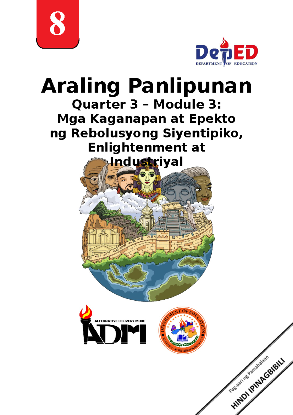 AP8 Q3 M3 - Mga Kaganapan at Epekto ng Rebolusyong Siyentipiko at Industriyal - Studocu