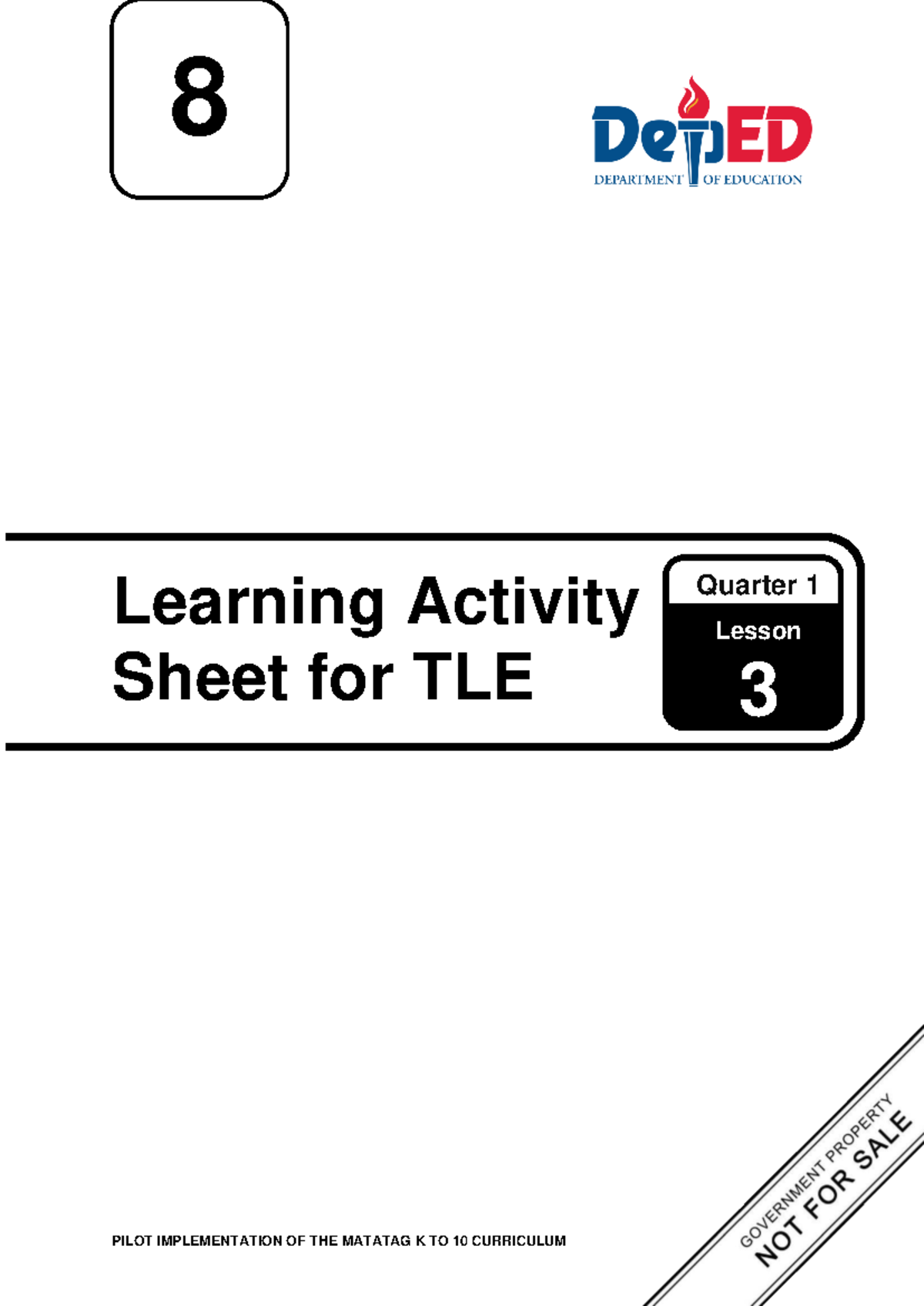 Q1 LAS TLE 8: Lesson 3 - Working with Colors & Graphic Design ...
