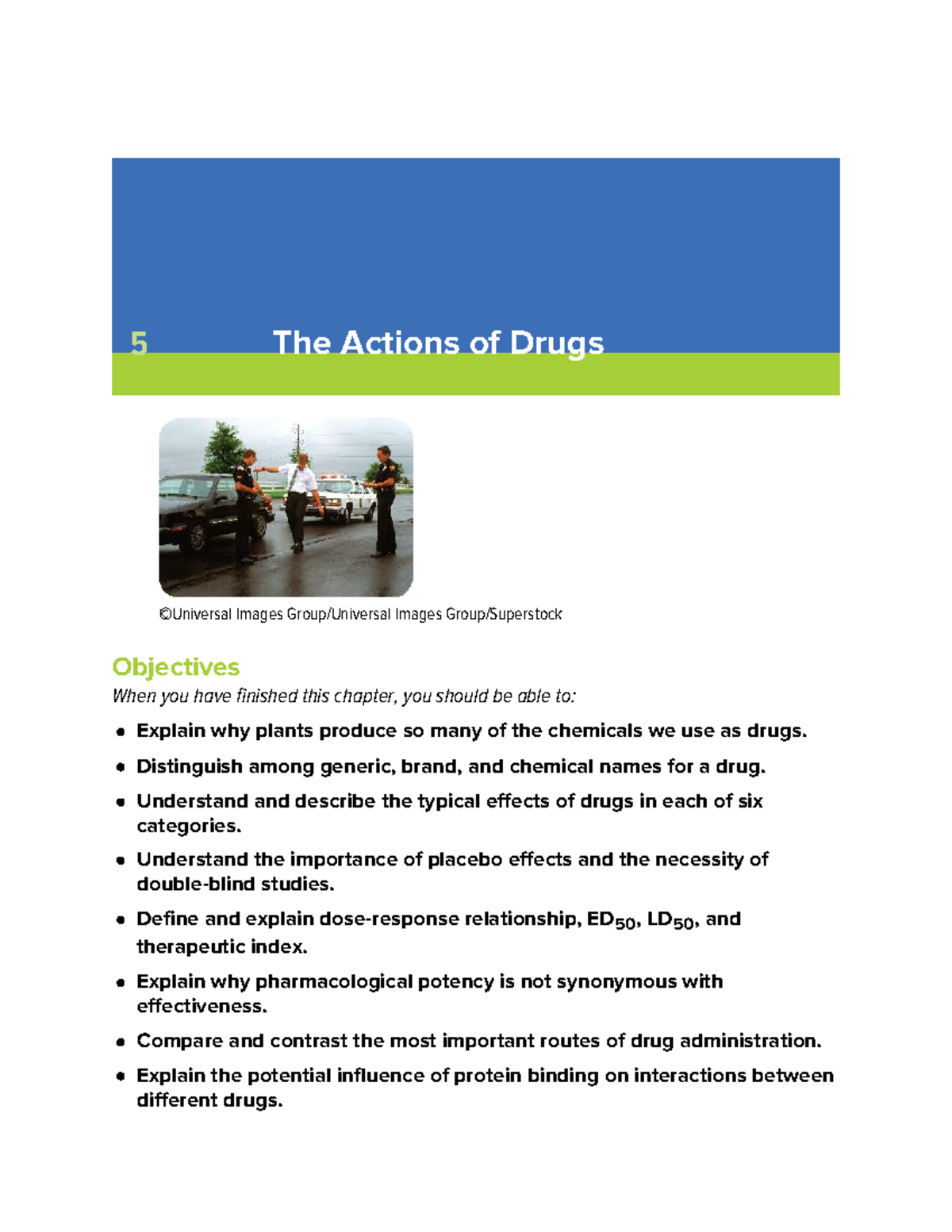 Pharmacology 101: Chapter 5 - Drug Actions and Their Effects - Studocu