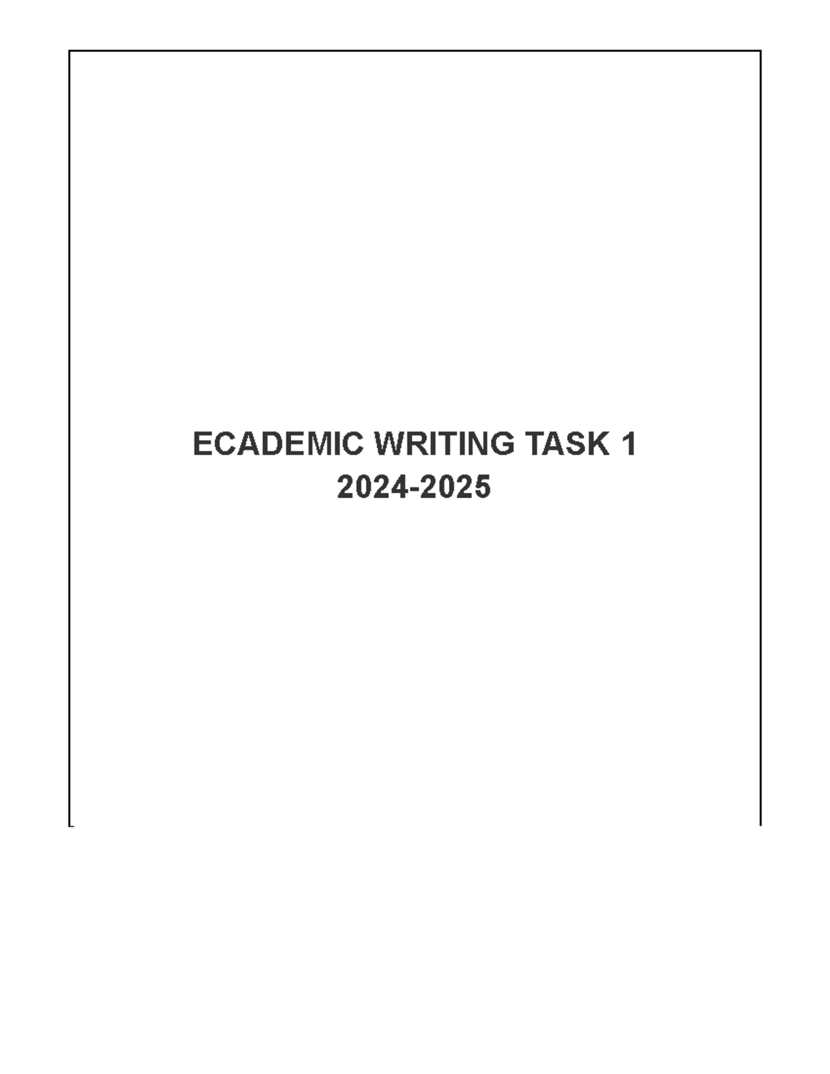 IELTS Writing Task 1: Comprehensive Guide and Strategies - Studocu