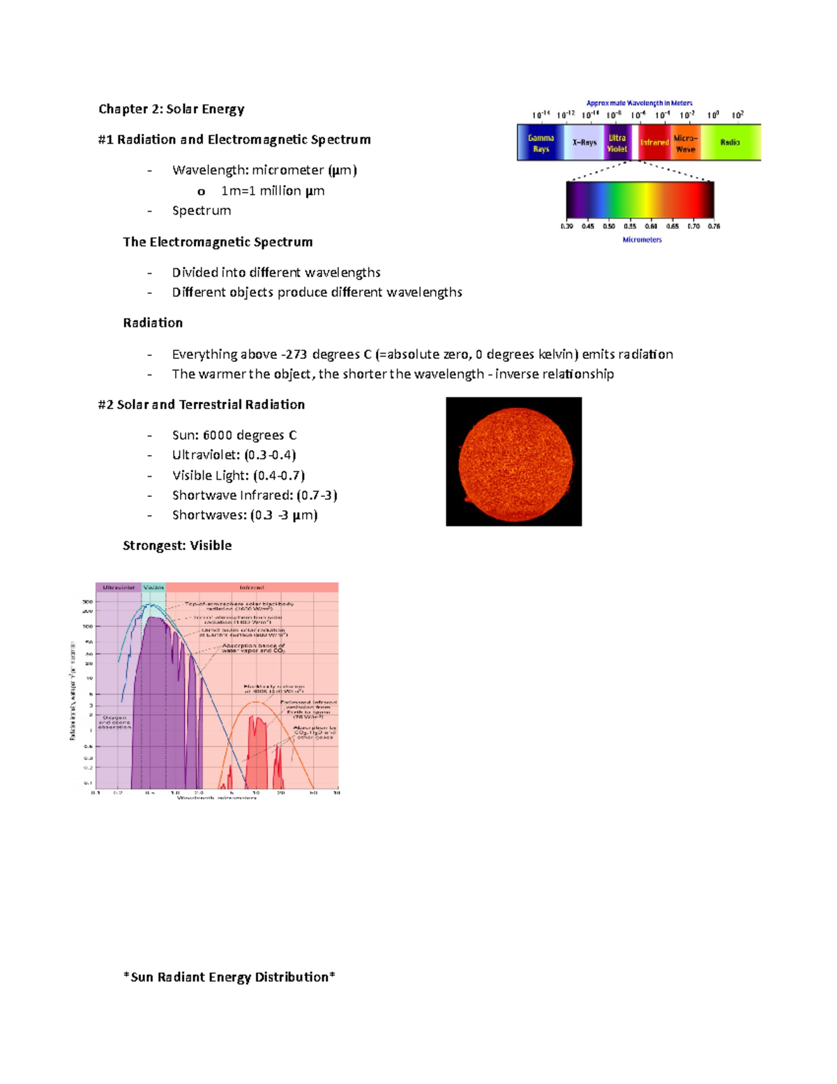 Chapter 2: Understanding Solar Energy and Radiation Dynamics - Studocu