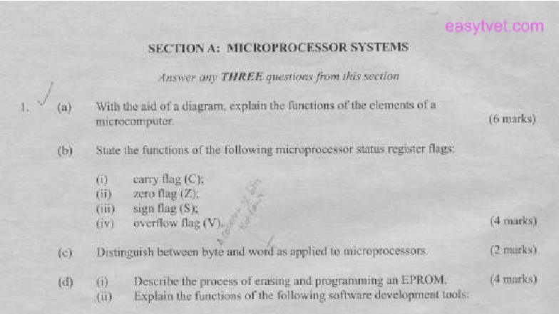 Microprocessor Systems Assignment - Nov 2016 - Studocu