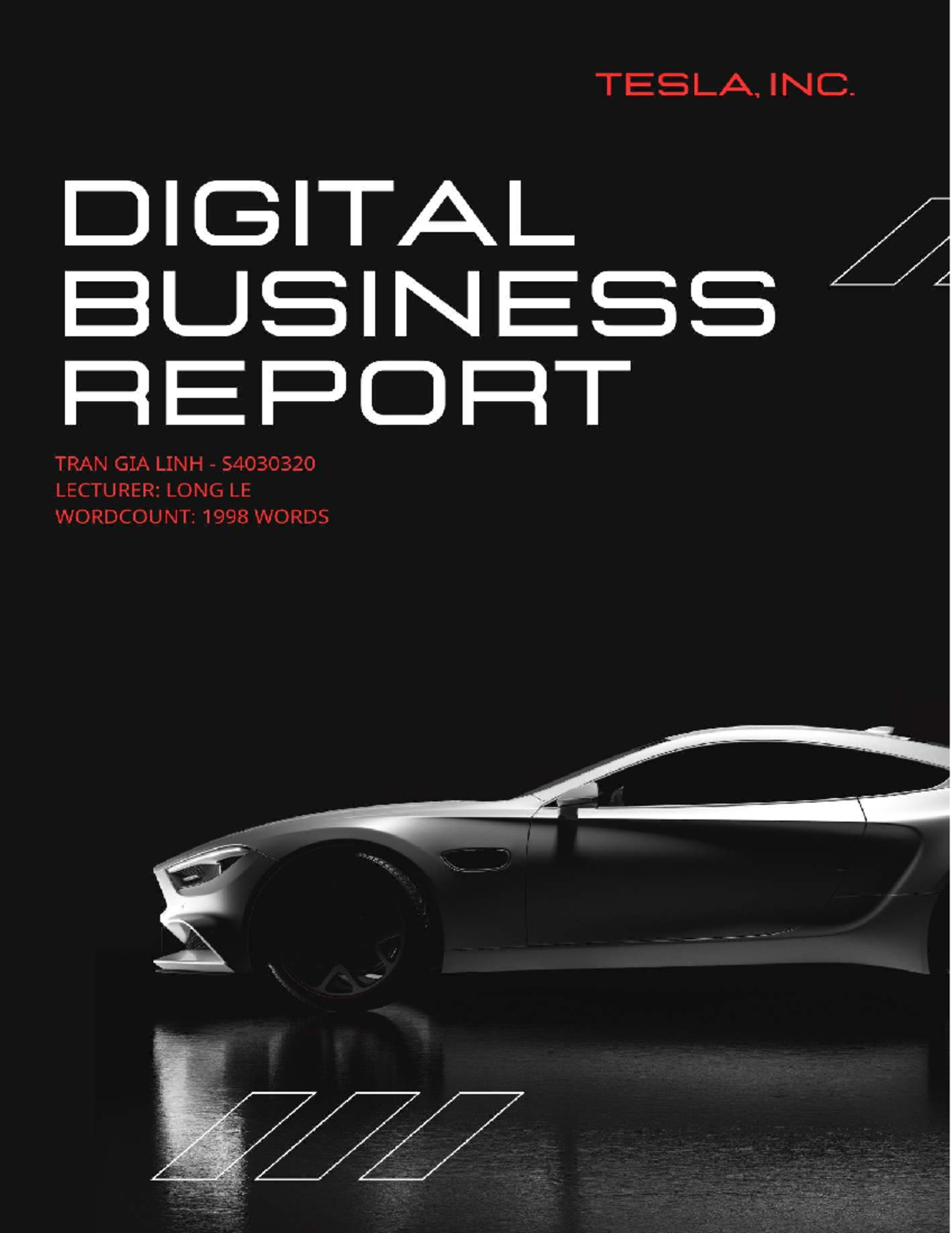SGS12-A1-S4030320-Tesla's Digital Transformation: Insights & Analysis ...