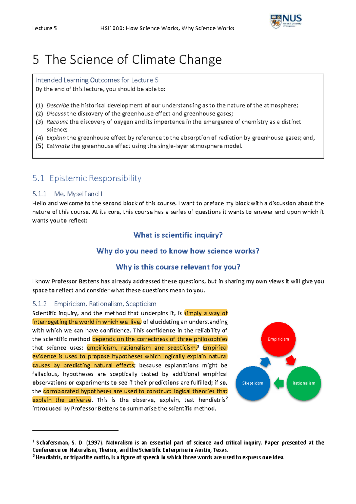 L05 Lecture 5 Understanding The Science Of Climate Change Studocu