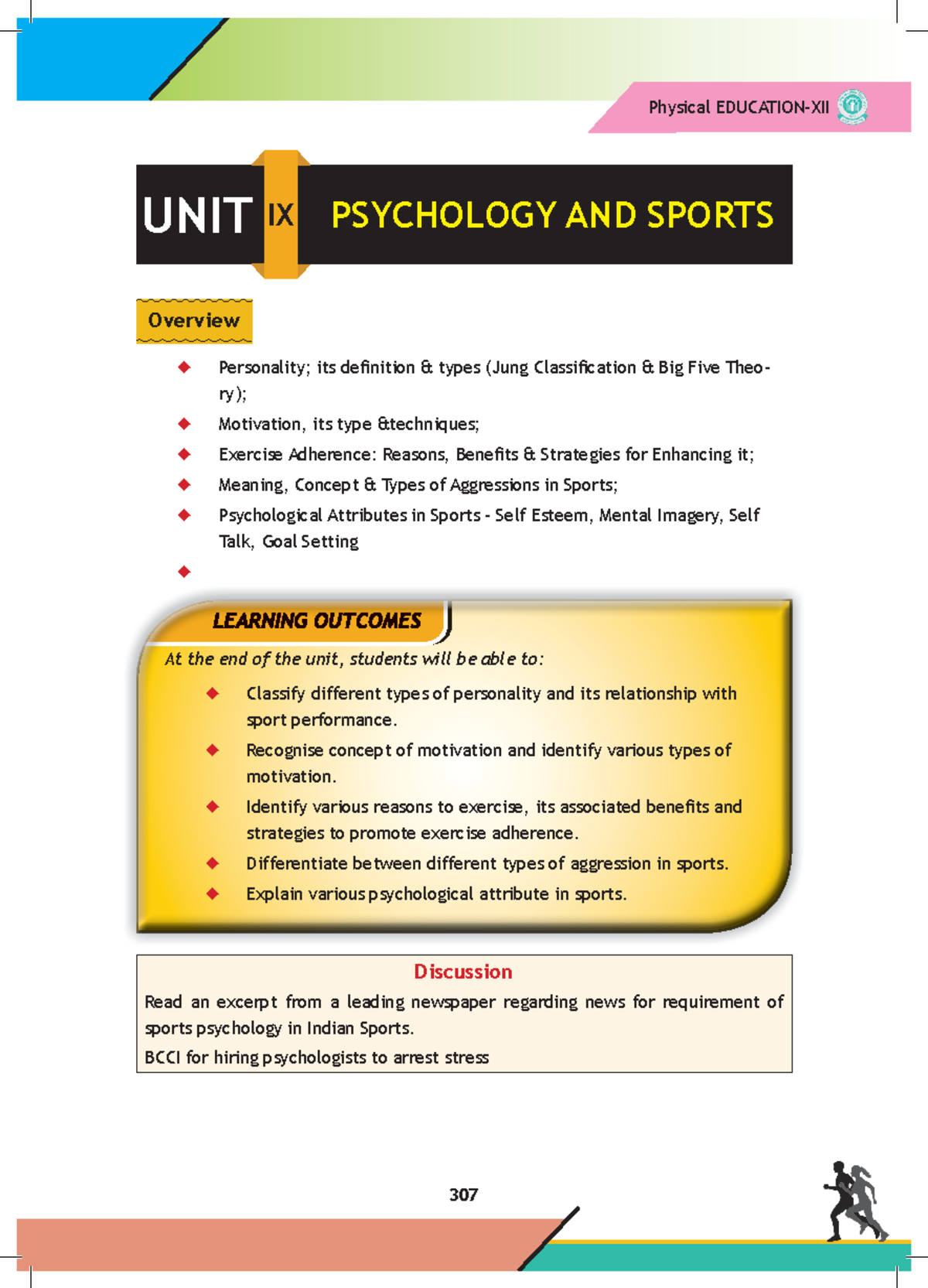 Combined - swsws - UNIT IX PSYCHOLOGY AND SPORTS Overview W Personality ...