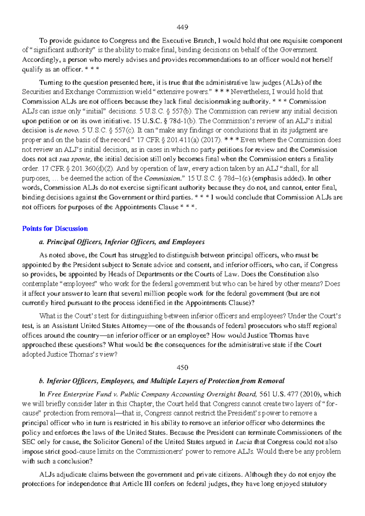 Presidential Removal Powers and Congressional Limits: A Legal Analysis ...