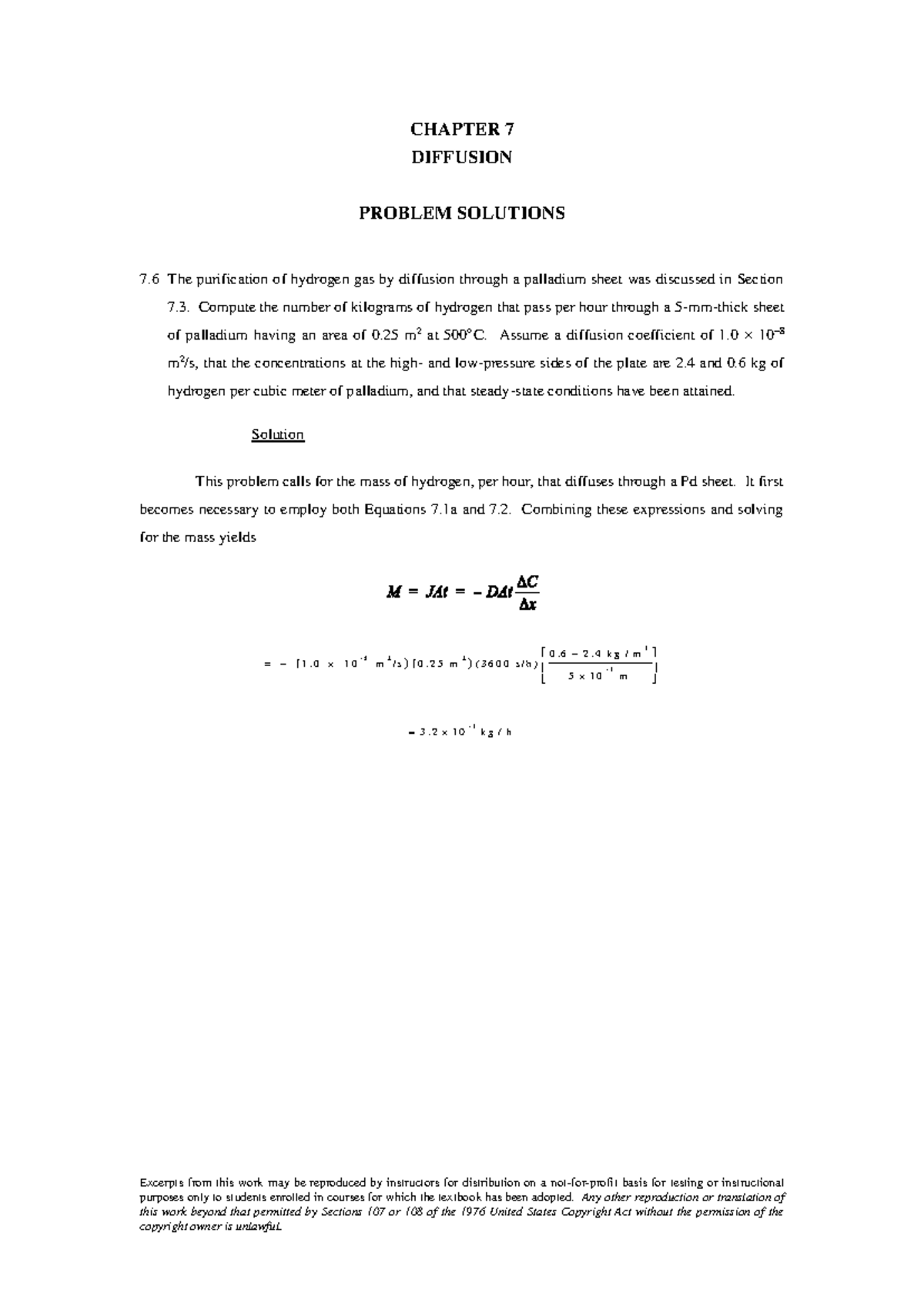 Chapter 07 sol - Fyuj - Excerpts from this work may be reproduced by ...