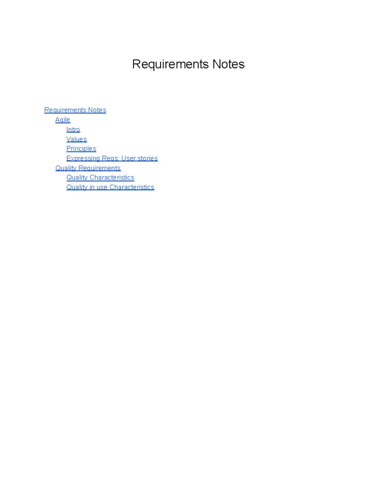 Agile Requirements Overview: Key Principles & Quality Characteristics ...