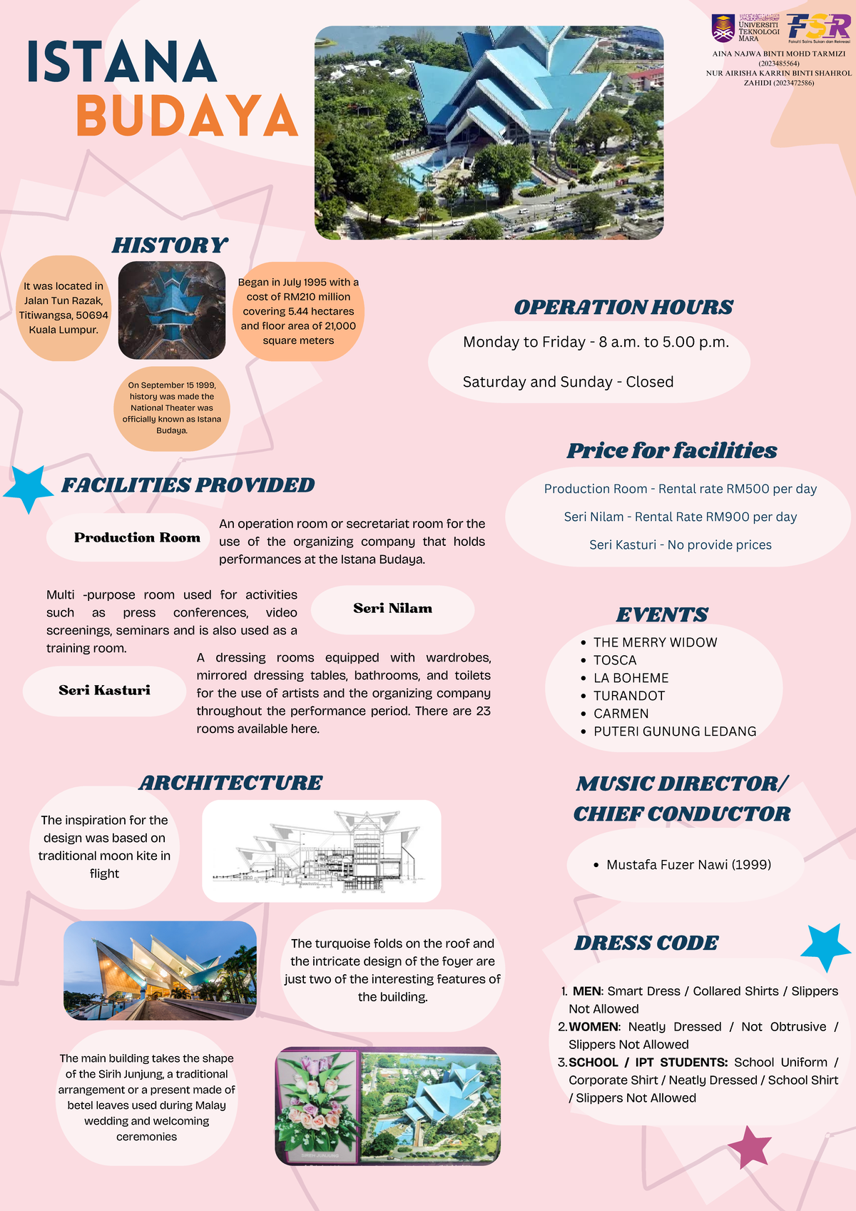 Poster - assignments - The inspiration for the design was based on ...