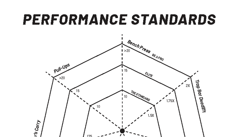 GBRS+ Performance Standards: Elite Benchmarks for Athletes - Studocu