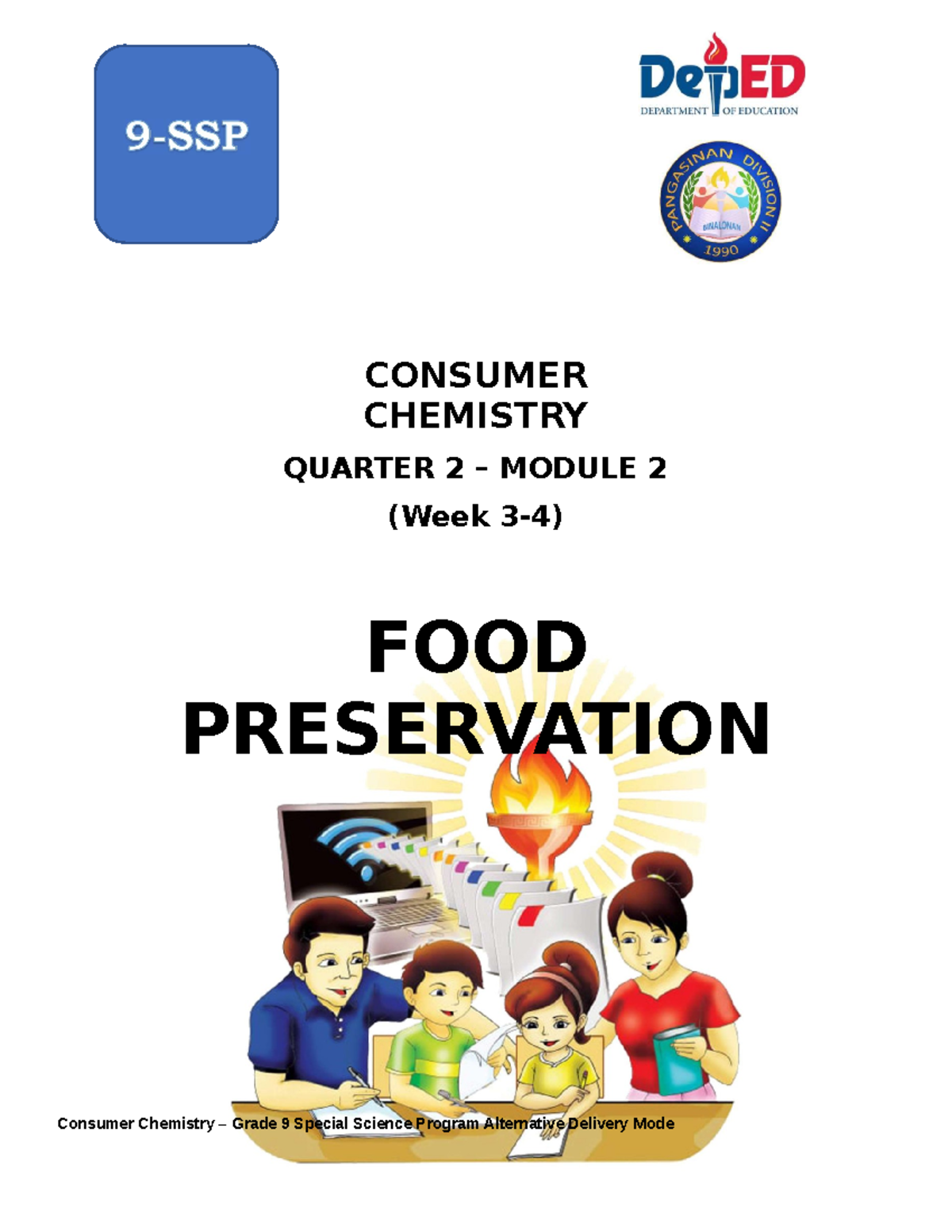 Q2 Consumer Chemistry Module 2: Food Preservation (Weeks 3-4) - Studocu